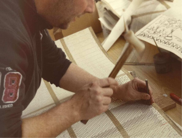 History & Tradition of Jacquard Weaving - Crystal Arrow Kitchen tea towels